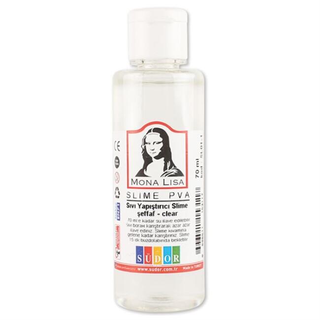 Mona Lisa Sıvı Yapıştırıcı Slime 70 ml N:SL01-01 Yapıştırıcı Südor